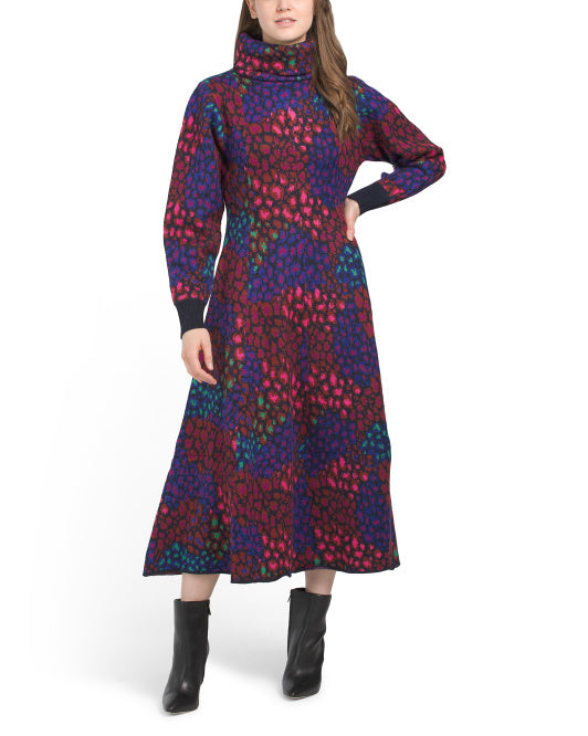 FARM RIO Leopard Mix Sweater Dress – The Frum Shopper