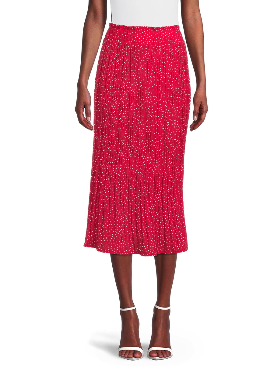 Nine.Eight Women's High-Waisted Midi Swing Skirt – The Frum Shopper