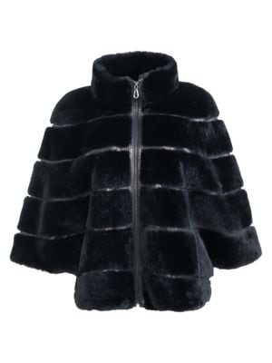 WOLFIE FURS Made For Generations™ Channel Quilt Shearling Caplete – The ...