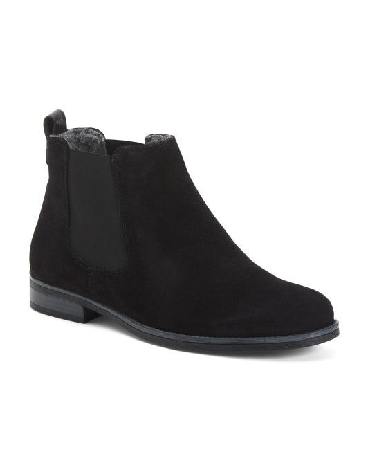 DUNE Suede Chelsea Booties – thefrumshopper