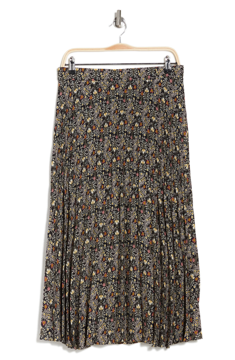 MAX STUDIO Graduated Pleat Print Knee-Length Midi Skirt – The Frum Shopper