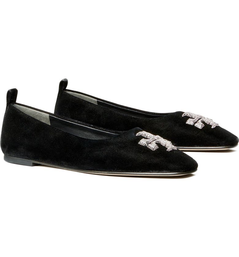 Tory Burch Eleanor Pavé Ballet Flat (Women) – thefrumshopper