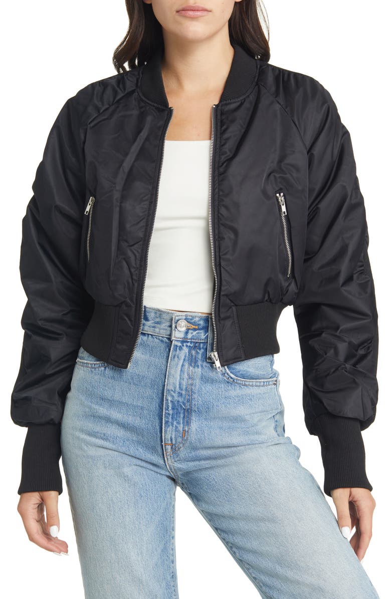 STEVE MADDEN Eva Bomber Jacket – thefrumshopper